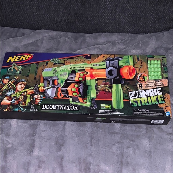 Nerf | Toys | Nerf Zombie Strike Dominator Blaster Green | Poshmark